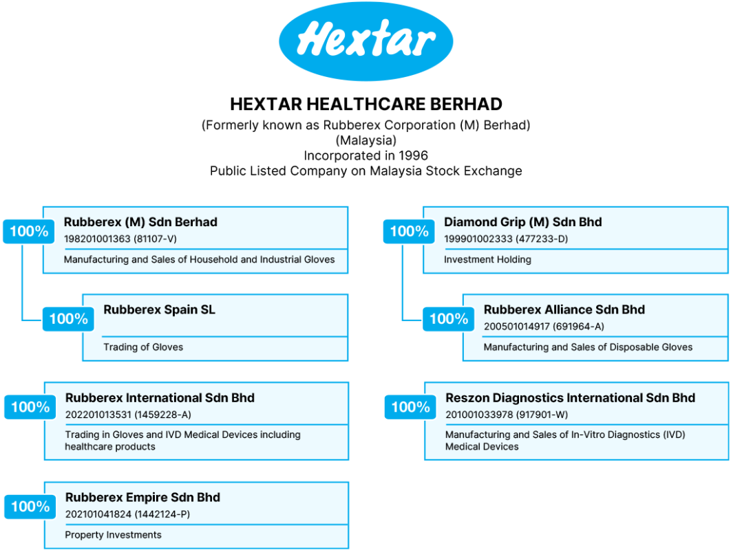 Corporate Structure - Hextar Healthcare Berhad